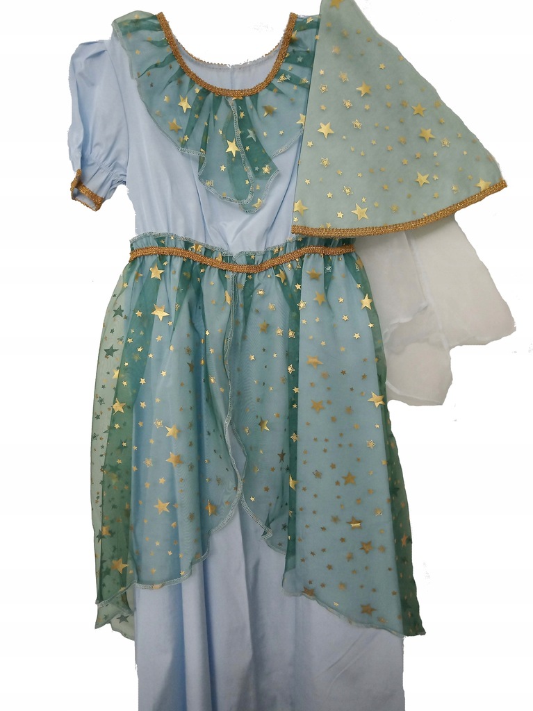 strój WRÓŻKA SANDRA 110-116 WYPRZEDAŻ !!! bł/zie - 8254453356 ...