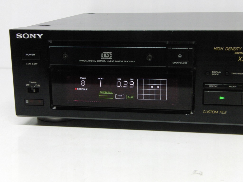 Купить Гарантия на проигрыватель компакт-дисков Sony CDP-X33ES: отзывы, фото и характеристики на ...