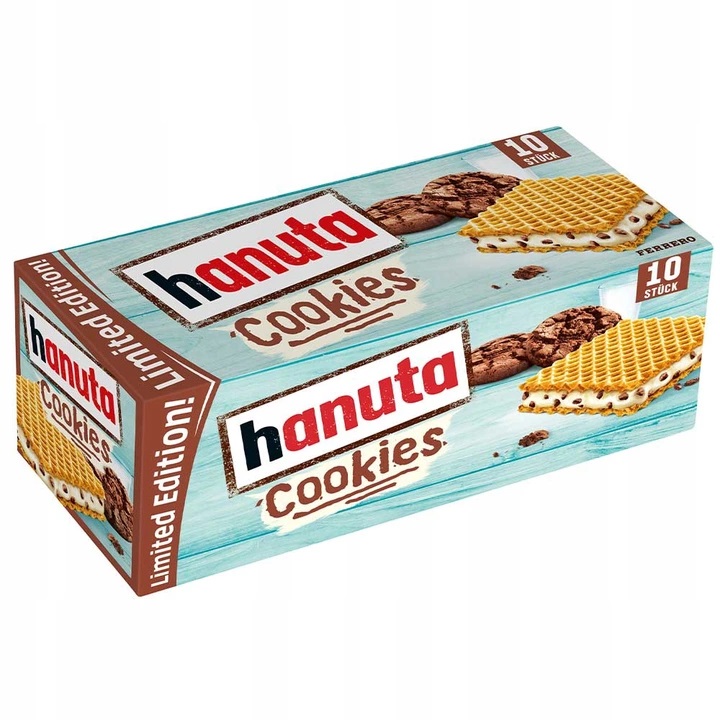 Hanuta Cookies Wafelki Limited Edition 220g De - 13684662052 ...