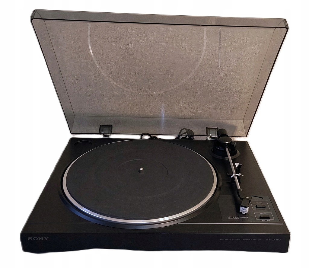Gramofon Sony PS-LX100 czarny półautomat nowa igła AT91 AT3600 - 17058864364 - oficjalne ...
