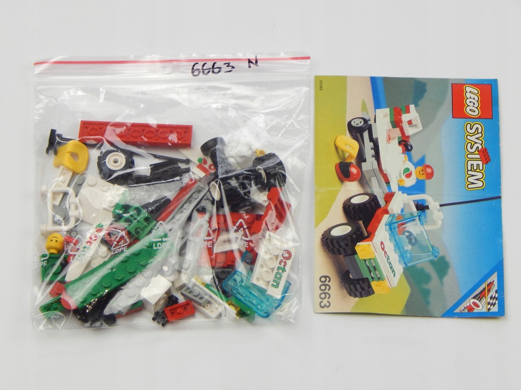 LEGO SET 6663 CITY SYSTEM OCTAN Z INSTRUKCJA - 13036182380 - oficjalne ...