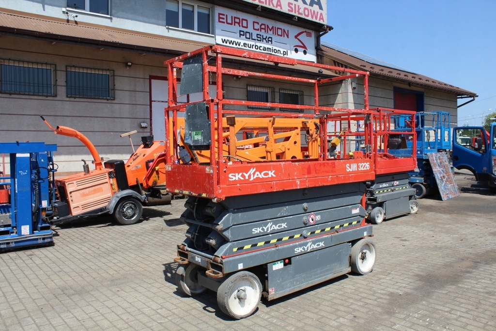 zwyżka elektryczny Skyjack 3226 Genie GS 2632 10 m - 11866754012 ...