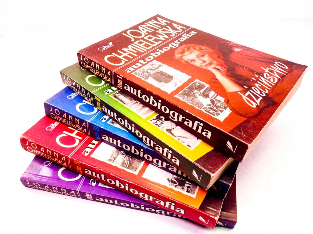 JOANNA CHMIELEWSKA AUTOBIOGRAFIA 5 TOMÓW - 14356628788 - oficjalne archiwum Allegro