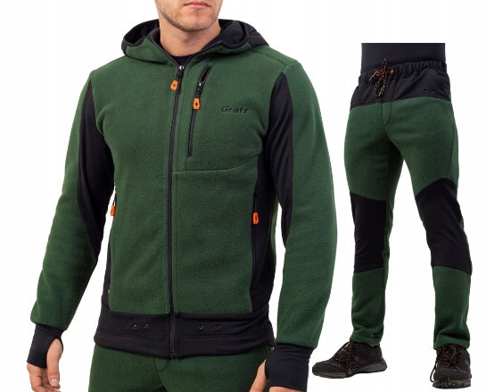 Graff Komplet Wedkarski Bluza Polarowa+Spodnie XL - 12693839687 ...