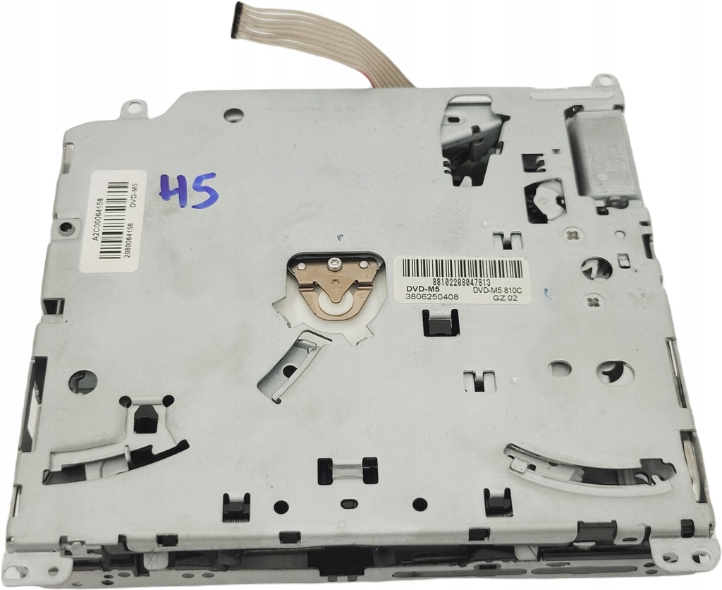 VW PASSAT B6 B7 GOLF VI RADIO NAWIGACJA RNS 510 CZYTNIK DVD PŁYT DVD-M5 - 16478029054 ...