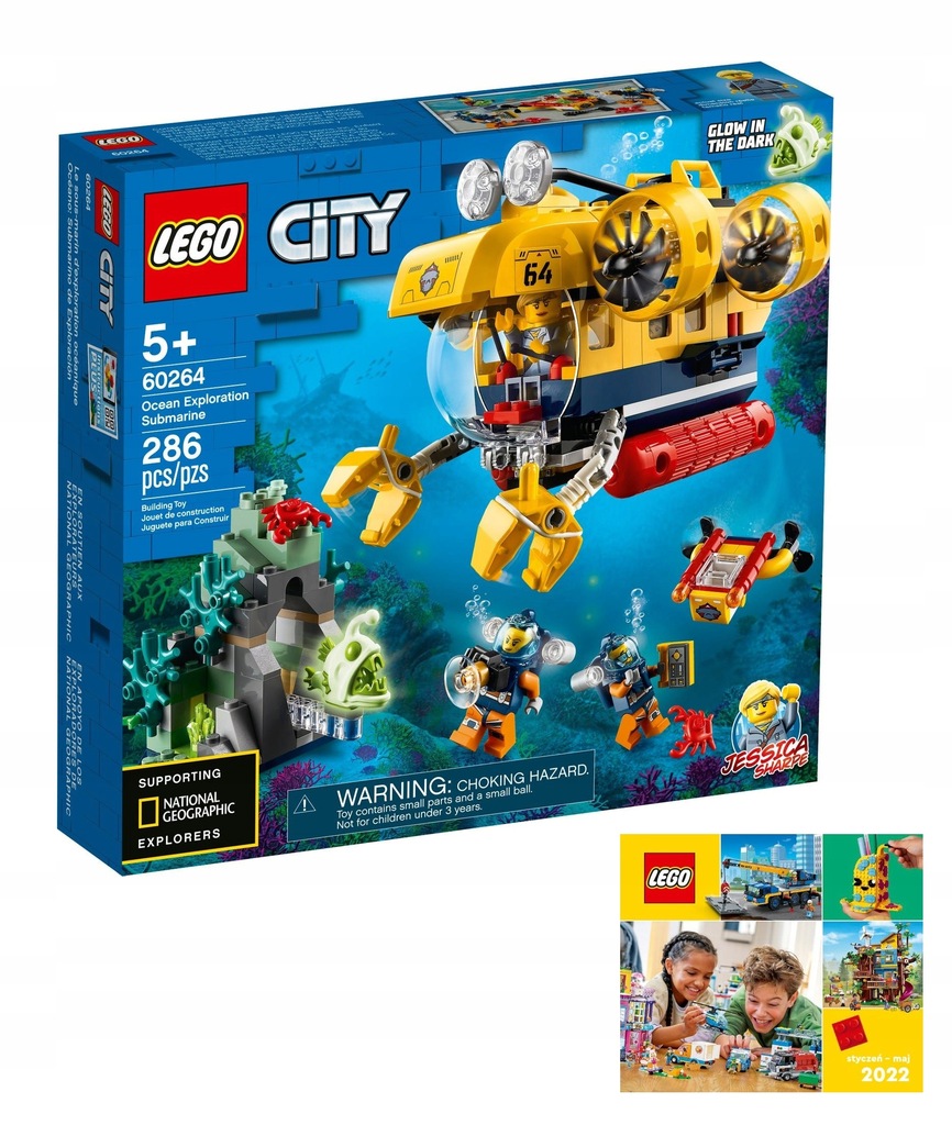LEGO City 60264 - Łódź podwodna badaczy oceanu - 12230082879 ...