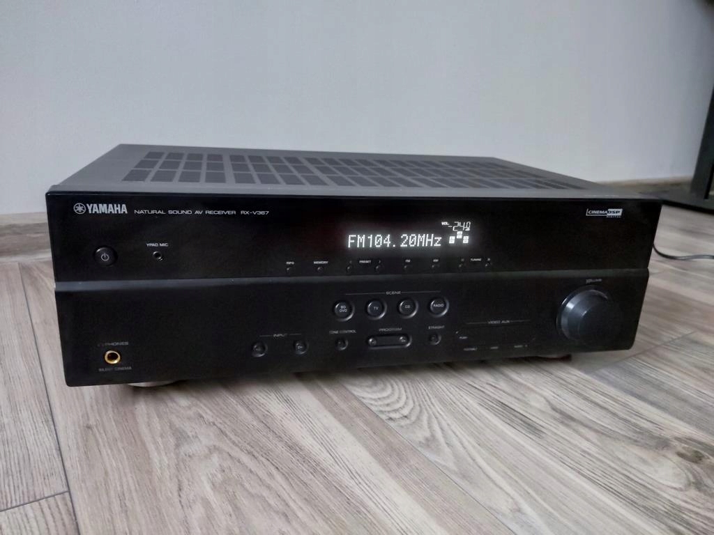 Yamaha RX-V367 amplituner 5.1 HDMI 3D 600W - 11395881418 - oficjalne ...
