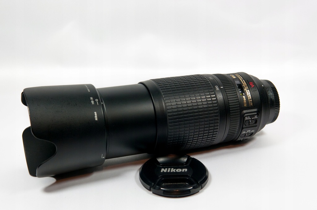 Nikon Nikkor AF-S 70-300 mm f/4.5-5.6G IF-ED VR - 8929990020 - oficjalne archiwum Allegro