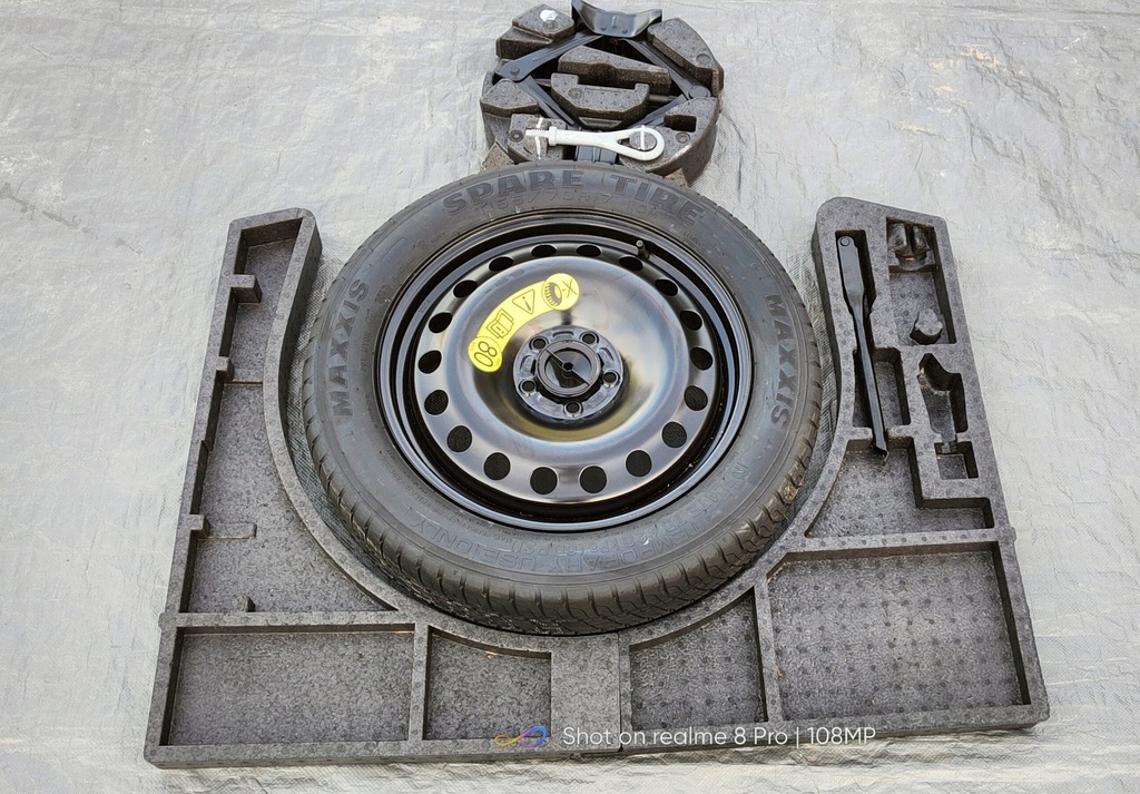 KOŁO DOJAZDOWE ZESTAW FORD KUGA MK2 155/70 17'' - 13290981293 ...