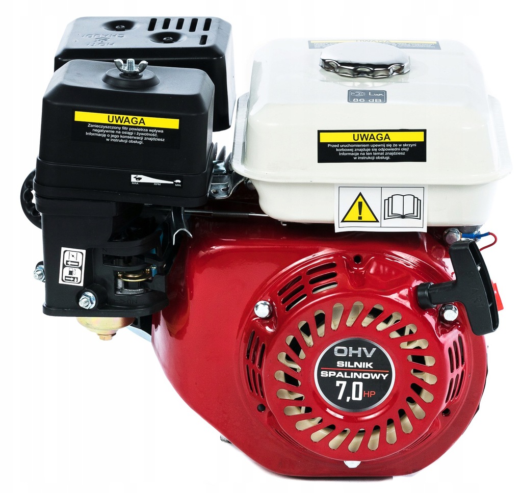 SILNIK SPALINOWY GX160 7KM WAŁEK 19MM OHV - 13563217691 - oficjalne archiwum Allegro