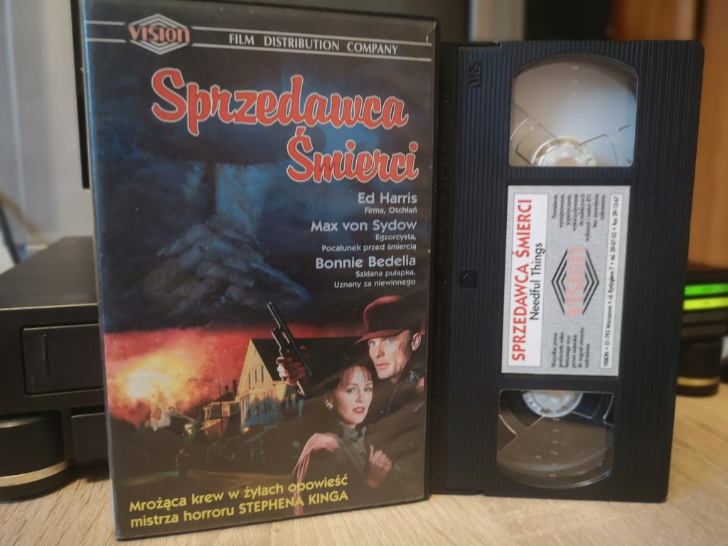 kaseta VHS SPRZEDAWCA SMIERCI - 13091453402 - oficjalne archiwum Allegro