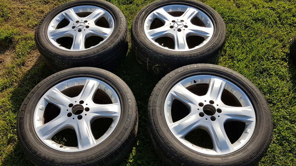 Felgi mercedes 255/50 19 ML R-KLASA GL W164 Conti - 12987495217 ...