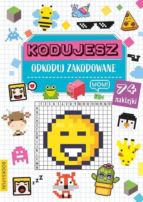 Kodowanie dla dzieci Odkoduj zakodowane Naklejki - 10563299337 ...