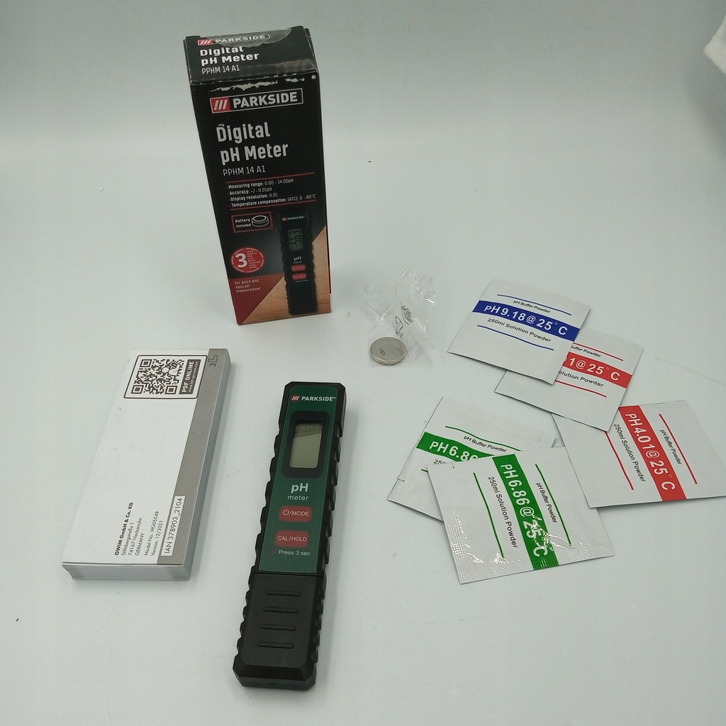 Miernik pH Parkside PPHM 14 A1 - 12709191619 - oficjalne archiwum Allegro