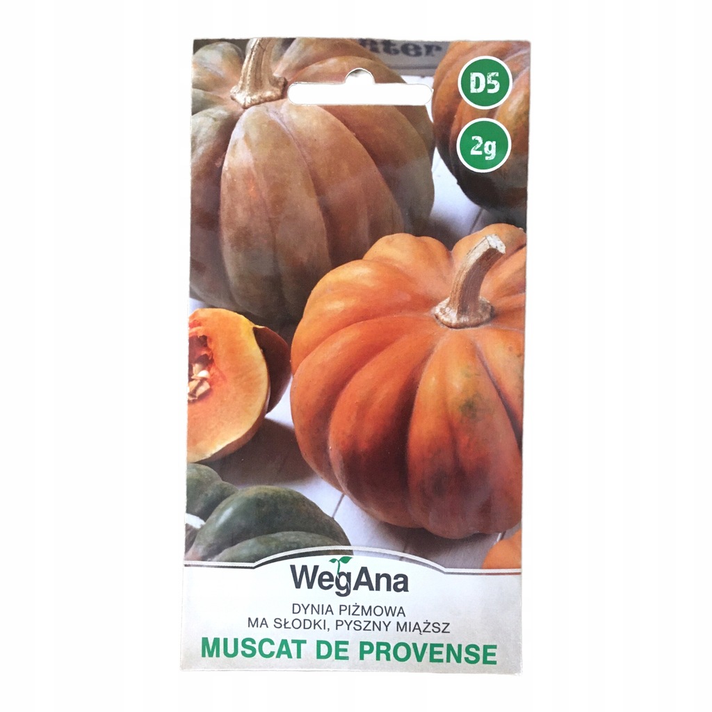 Dynia piżmowa Muscat de Provense nasiona 2g WegAna - 12683055079 ...