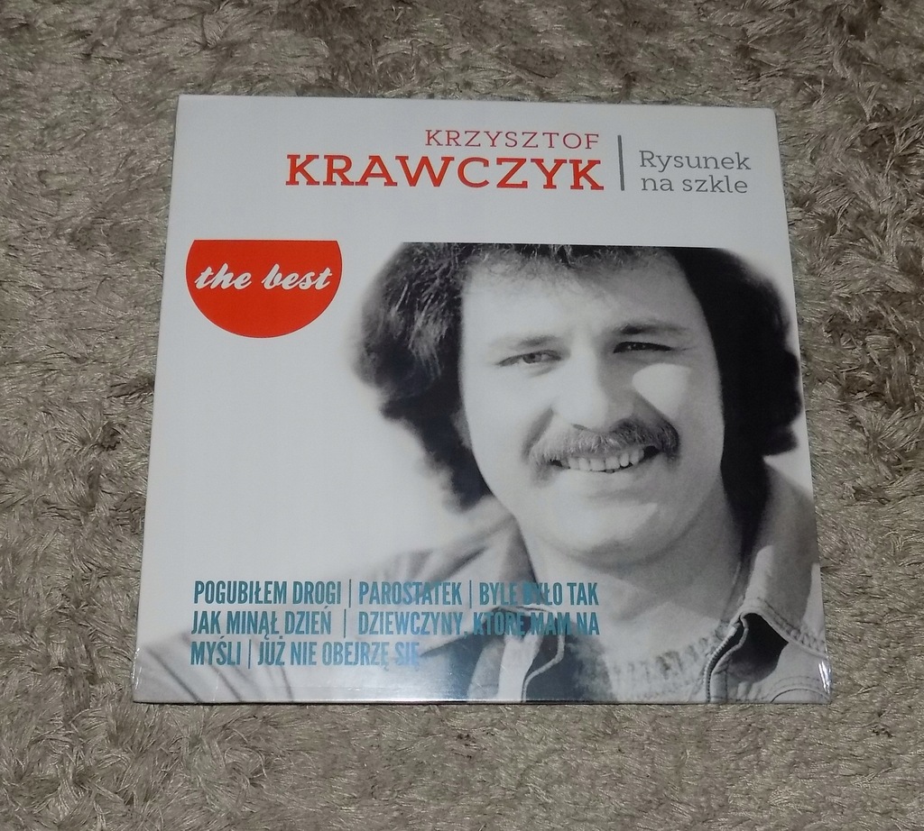 Krzysztof Krawczyk Rysunek na szkle Lp Folia - 12693684972 - oficjalne archiwum Allegro