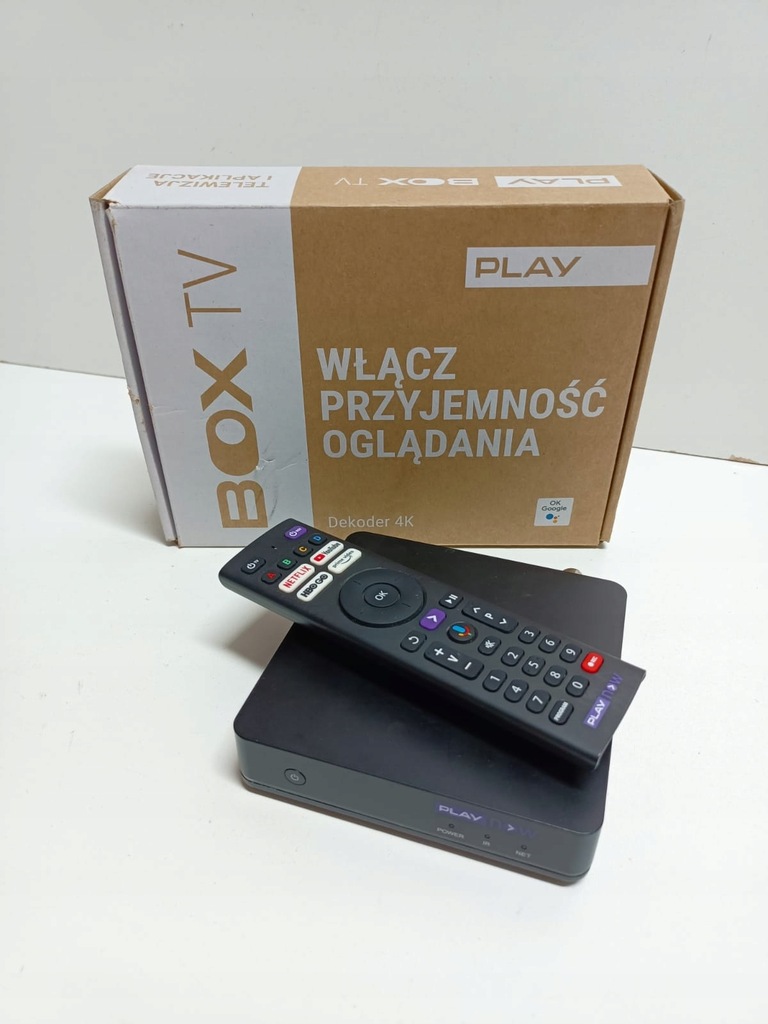 Dekoder PLAY NOW TV BOX2 *OPIS (3034/23) - 14872726307 - oficjalne ...