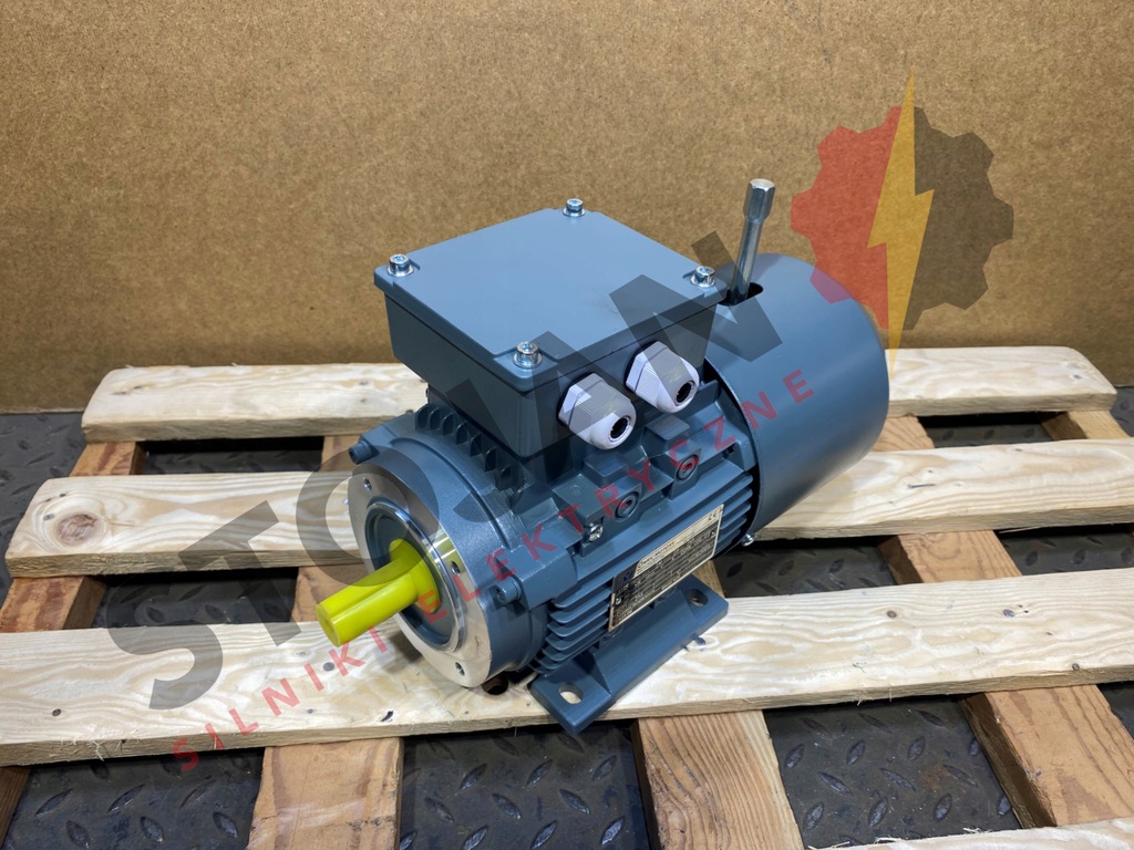 silnik elektryczny 1,1kW 1390obr. 3fazowy HAMULEC - 12335205040 - oficjalne archiwum Allegro