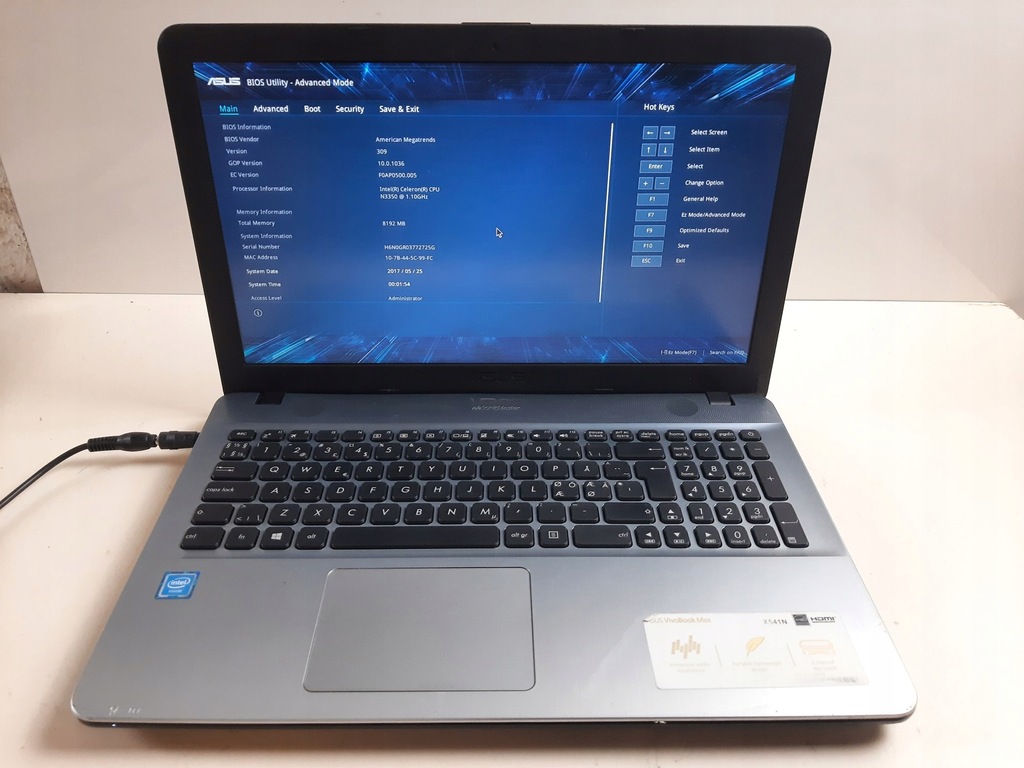 Asus X541N (2111165) - 14682294855 - oficjalne archiwum Allegro