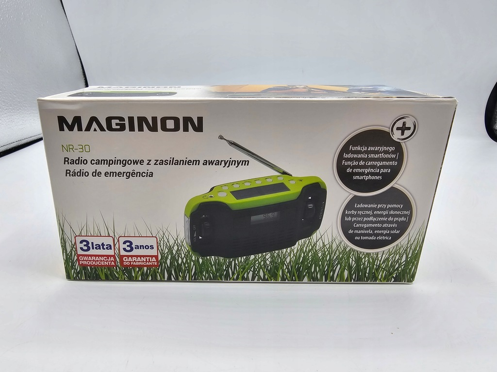 RADIO KEMPINGOWE Z LATARKĄ LED MAGINON NR-30 - 13958383436 - oficjalne ...