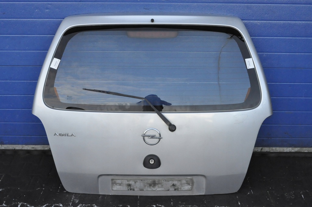 OPEL AGILA A KLAPA BAGAŻNIKA TYŁ TYLNA KOMPLETNA - 11799384045 ...