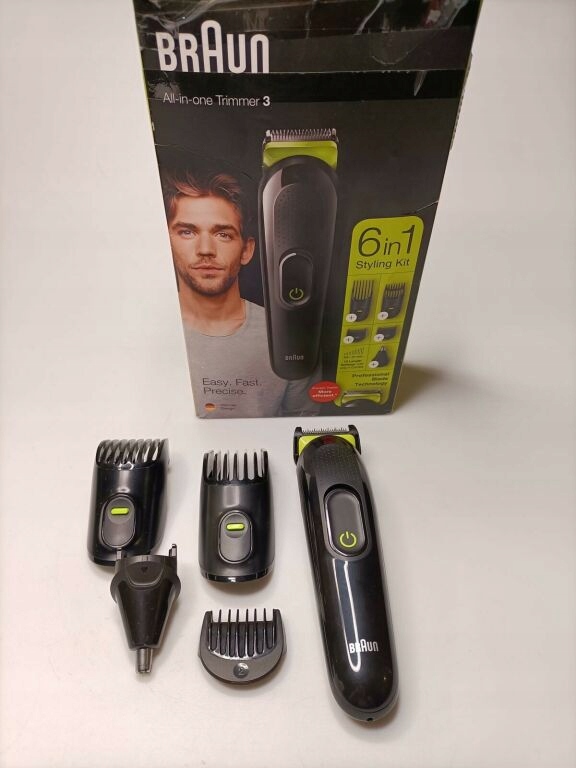 MASZYNKA BRAUN ALL-IN-ONE TRIMMER 3 TYP 5513 - 12034329334 - oficjalne ...