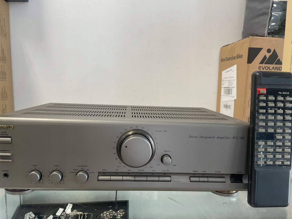 Wzmacniacz UNITRA DIORA WS 704 - 12310259986 - oficjalne archiwum Allegro