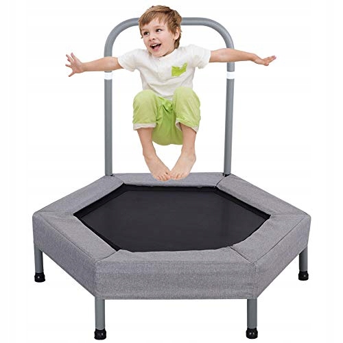 Mini Trampolina Dla Dzieci Z Uchwytem 100cm 60kg - 12226163999 ...