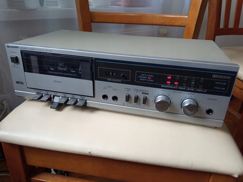 Deck Sharp RT-155H - 14387624091 - oficjalne archiwum Allegro