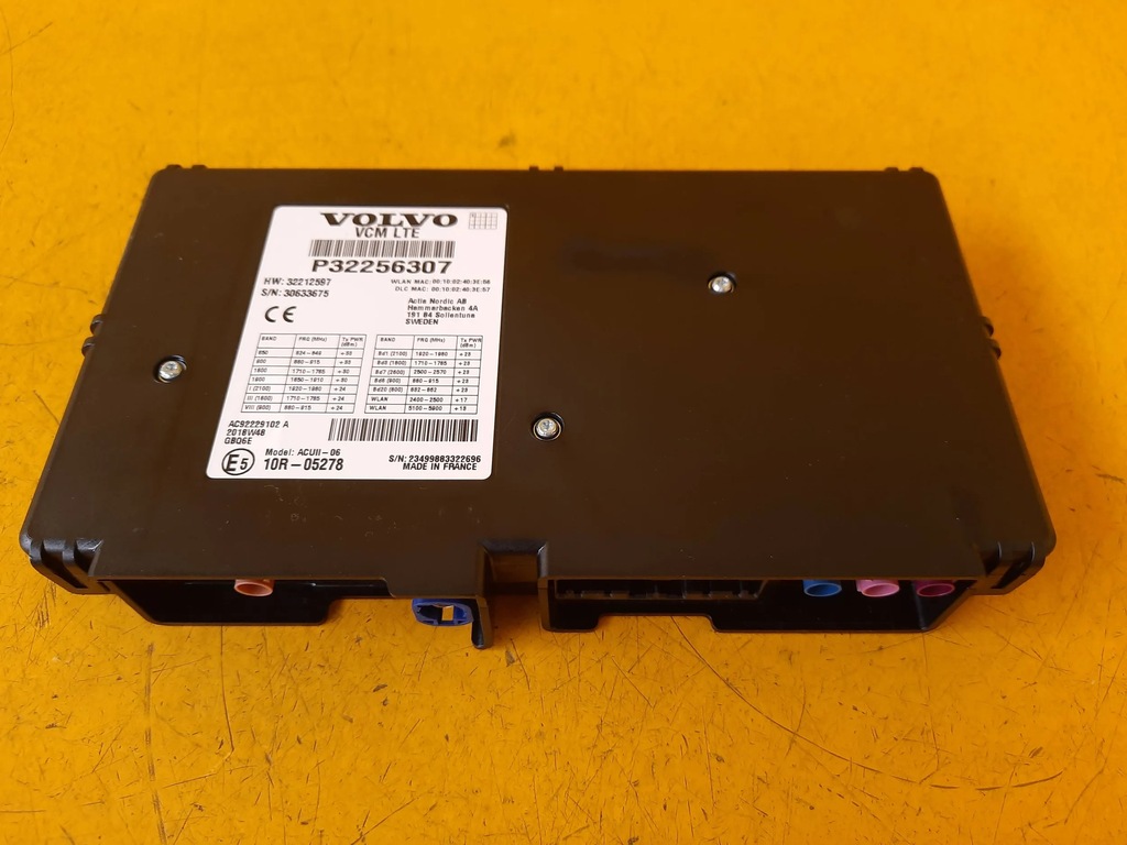 Volvo V60 II MODUŁ STEROWNIK VCM P32256307 - 14293385870 - oficjalne ...