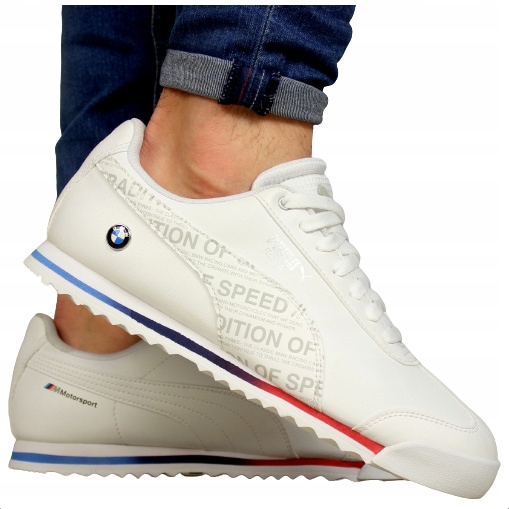 buty męskie BMW Puma M-Power F1 sportowe białe - 13497733753 ...