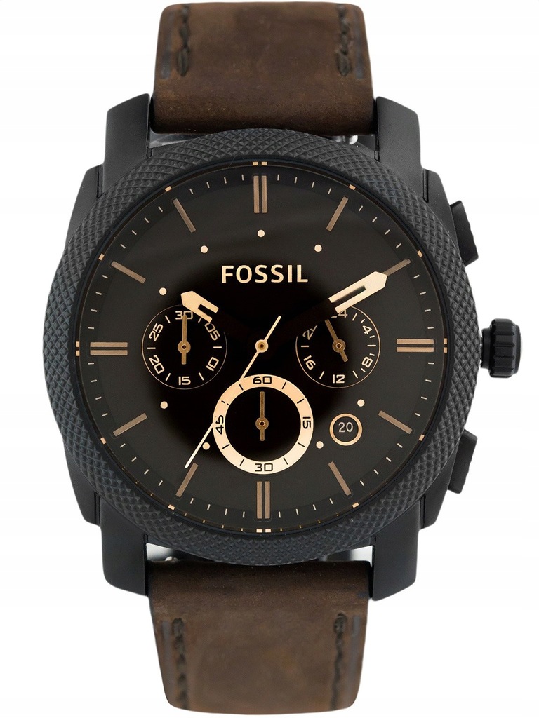 Fossil zegarek MĘSKI skórzany pasek FS4656 - 13826329094 - oficjalne ...
