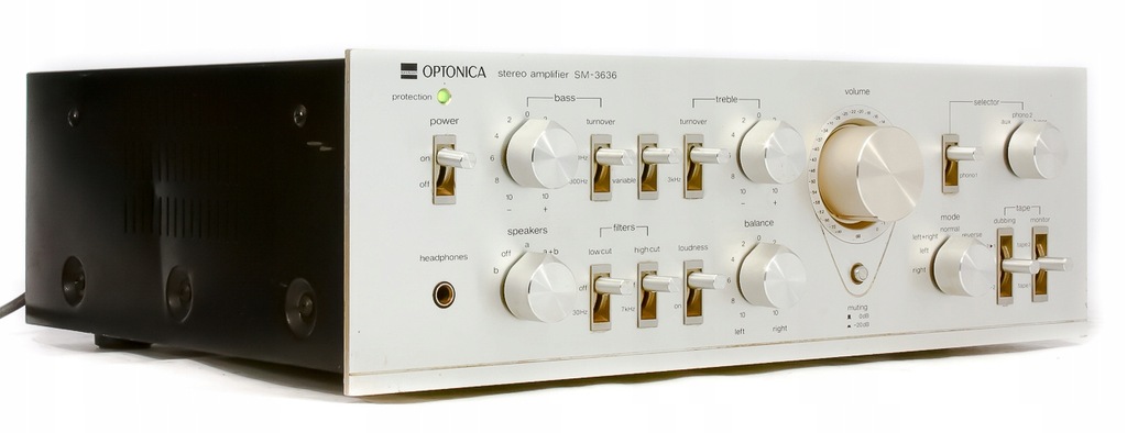 OPTONICA SM-3636 HI-END WZMACNIACZ STEREO VINTAGE - 15055785622 ...