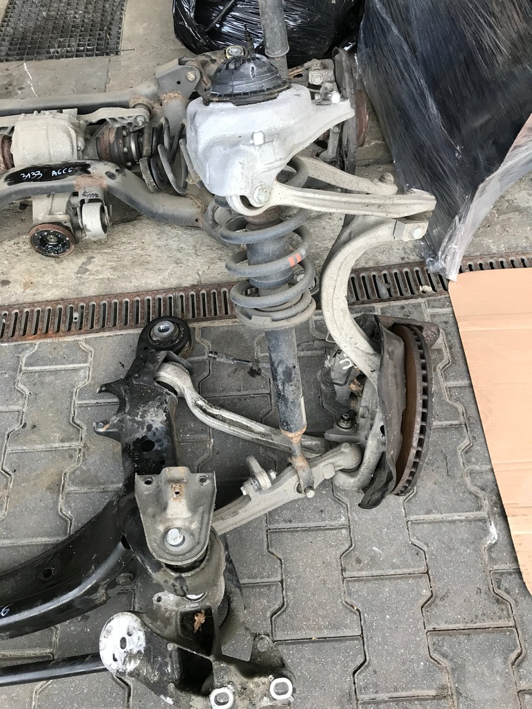 AUDI A6 C6 ZAWIESZENIE ZWROTNICA 2.7D QUATTRO - 7151282757 - oficjalne archiwum Allegro