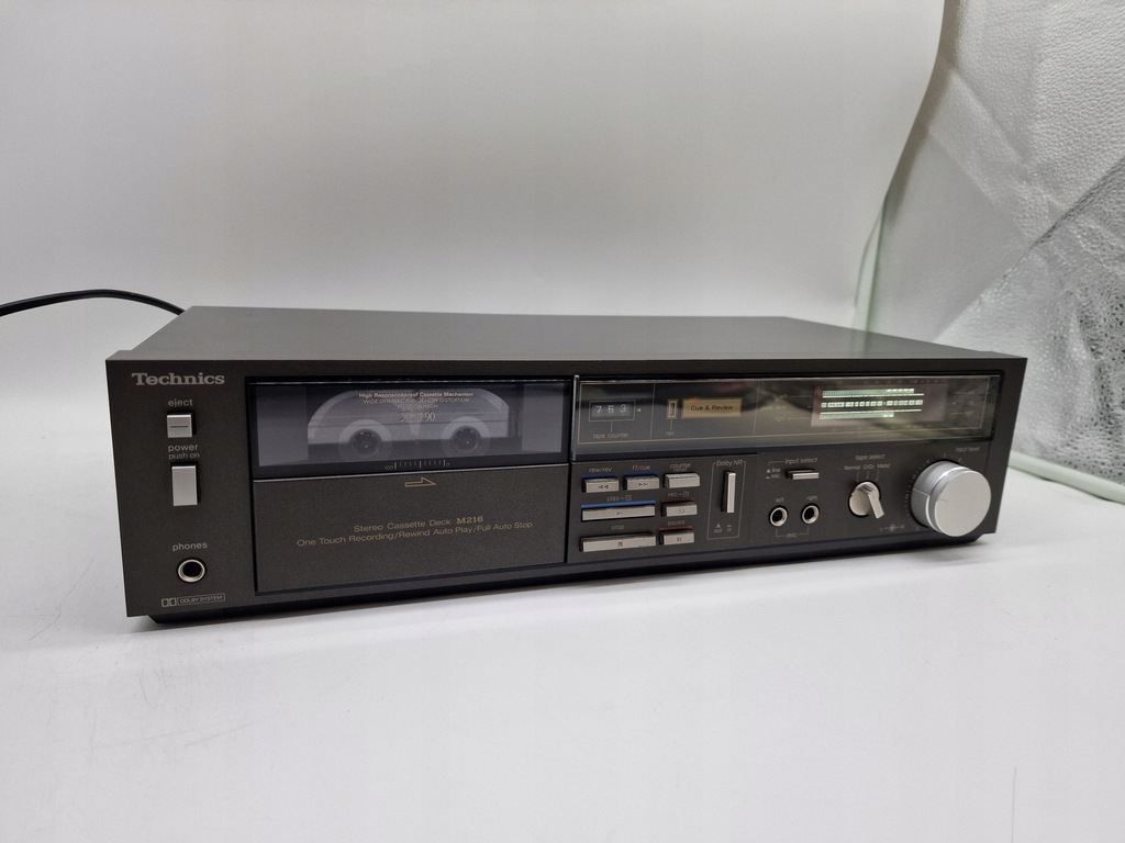 TECHNICS RS-M216 MAGNETOFON DECK JEDNOKASETOWY TOP - 13474168361 ...