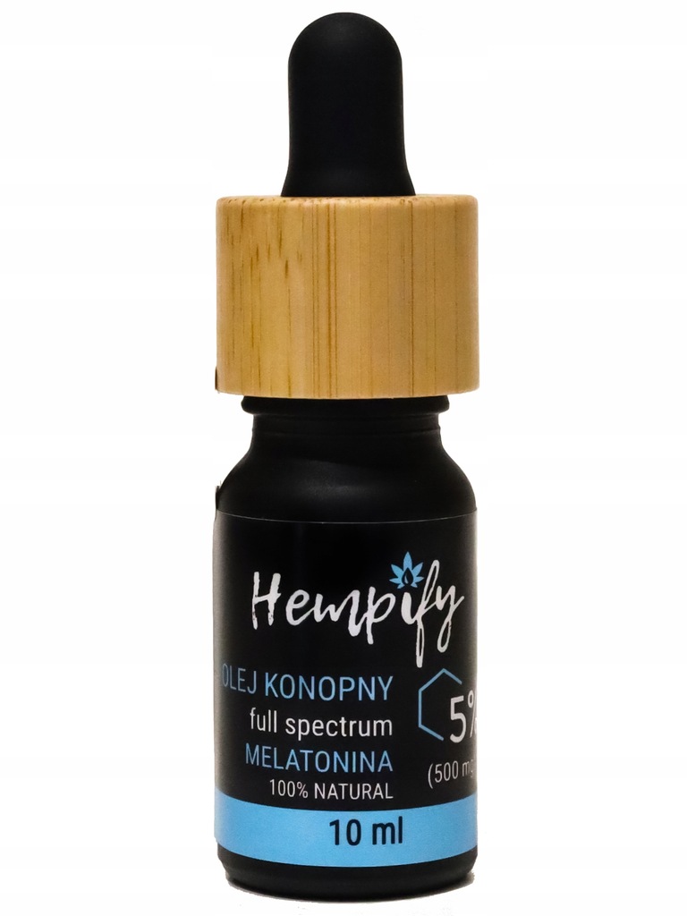 Olejek konopny CBD z Melatoniną - ŚPIJ DOBRZE - 11970607720 - oficjalne archiwum Allegro