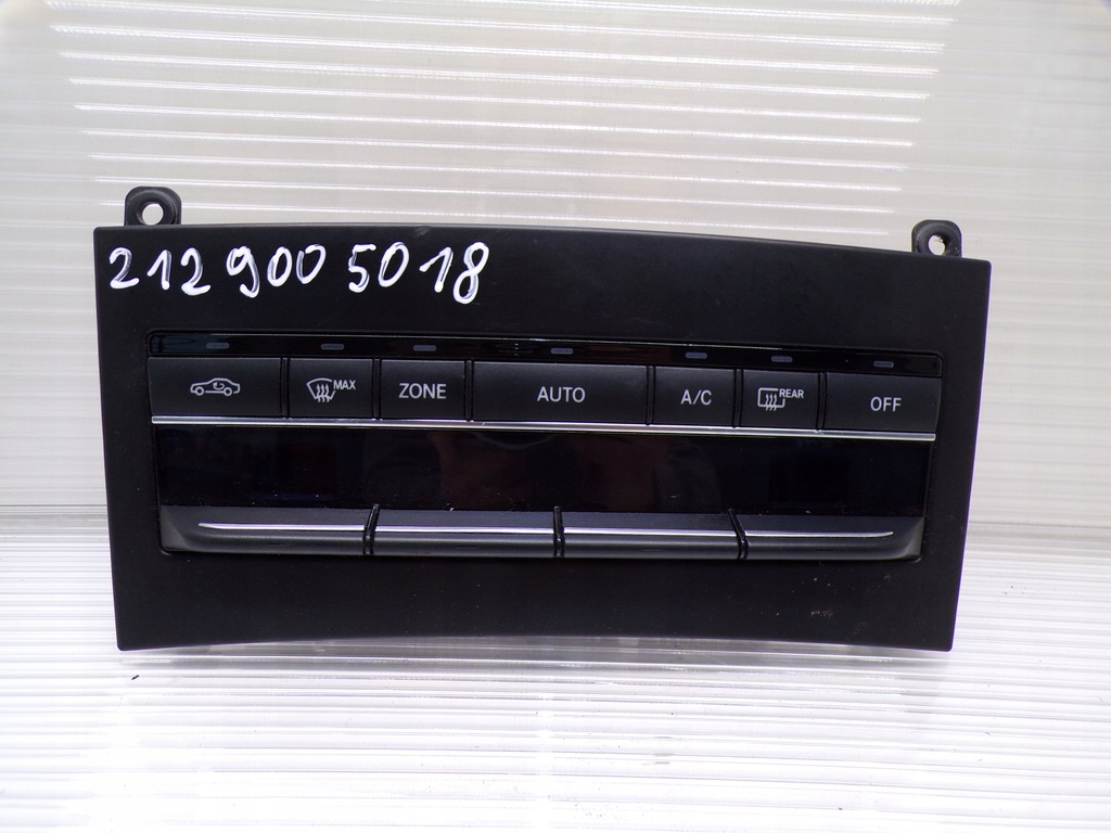 PANEL KLIMATYZACJI MERCEDES W207 W212 2129005018 - 15289622410 ...