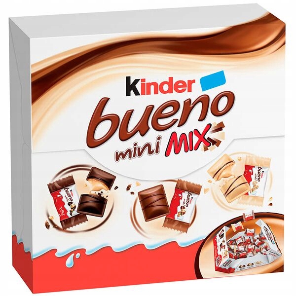 KINDER BATONIKY BUENO MINI MIX 130G - 12642050217 - oficjalne archiwum ...