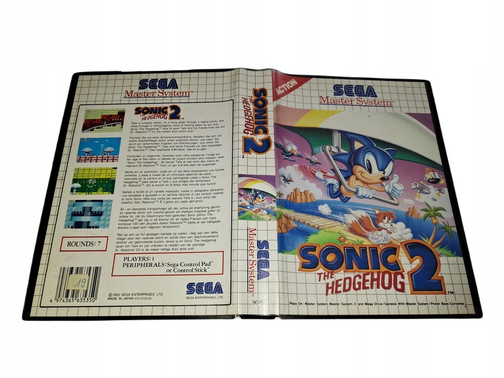 Sonic The Hedgehog 2 / Master System - 12439981722 - oficjalne archiwum ...
