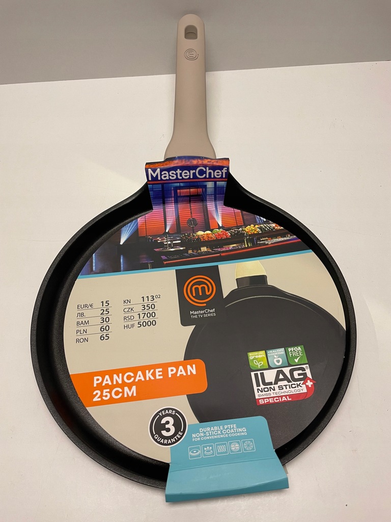 Patelnia pancake pan MasterChef 25cm - 15267580876 - oficjalne archiwum ...