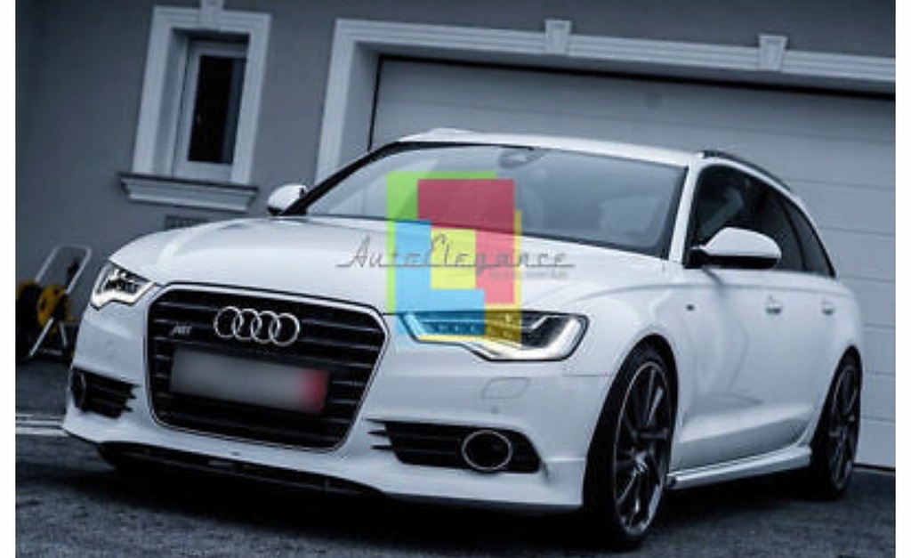 AUDI A6 C7 11-14 dokładka dyfuzor spoiler - 8356438148 - oficjalne ...