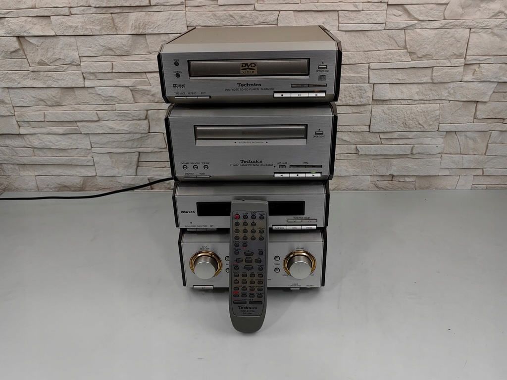 TECHNICS SE-HDV600 EKSKLUZYWNA WIEŻA Z DVD - 13863467943 - oficjalne archiwum Allegro