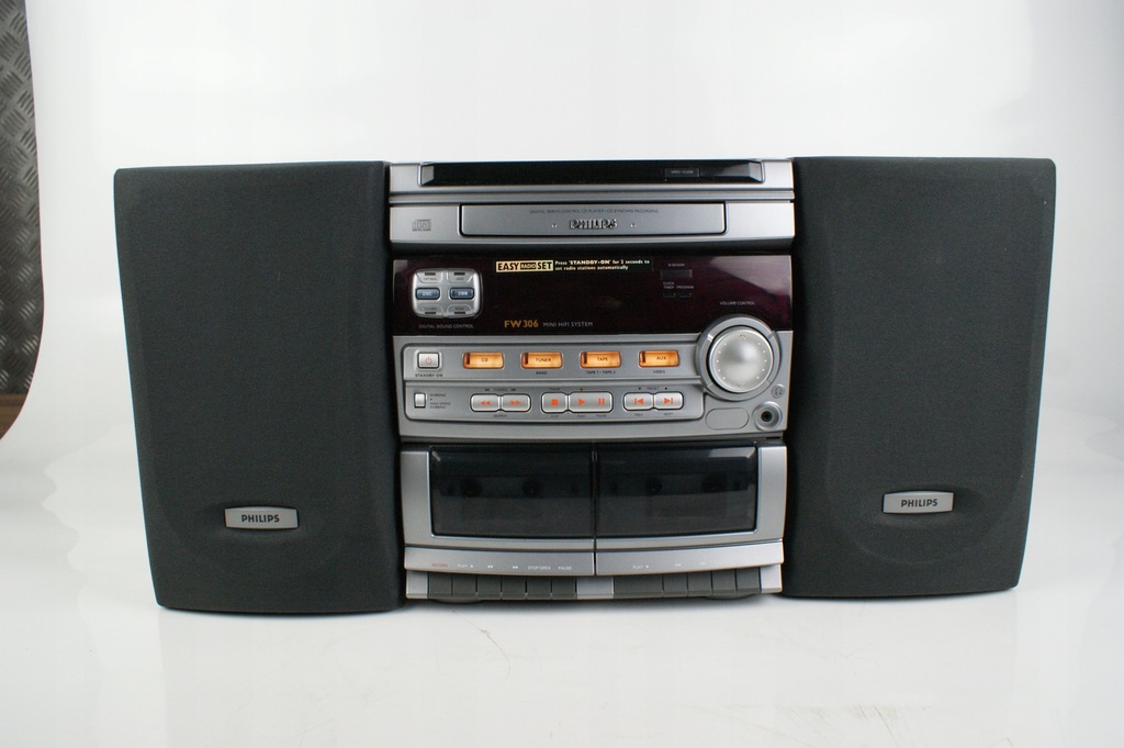 PHILIPS MINI HIFI System FW 306 CD, Taśmy - 13448464768 - oficjalne ...