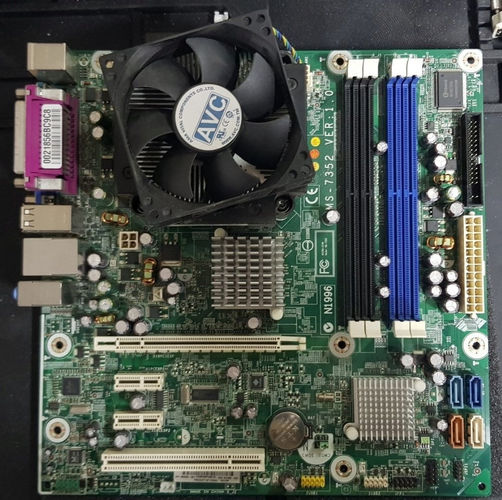 MSI MSI/HP MS-7352 HP DX7400 Micro ATX + E8400 - 13446274744 ...