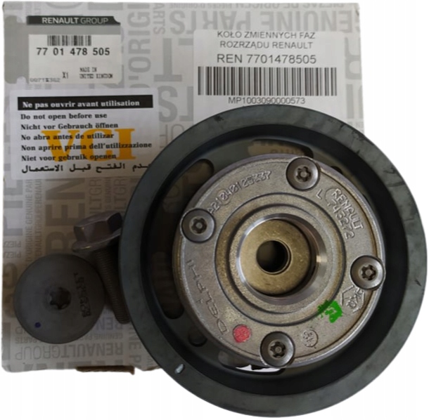 KOŁO ZMIENNYCH FAZ ROZRZĄDU OE RENAULT 1.6 16V - 11085862053 - oficjalne archiwum Allegro