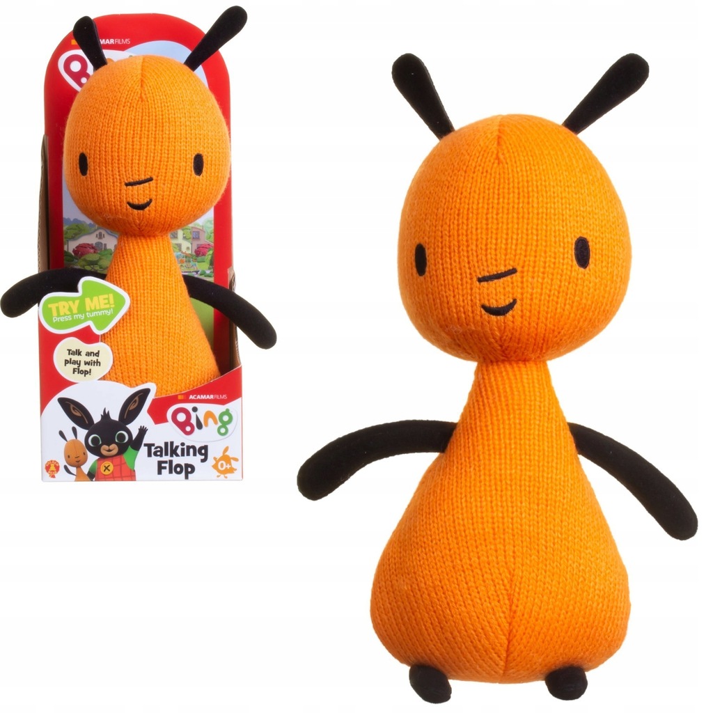 GOLDEN BEAR BING Mówiący Flop pluszak - 13036563435 - oficjalne ...