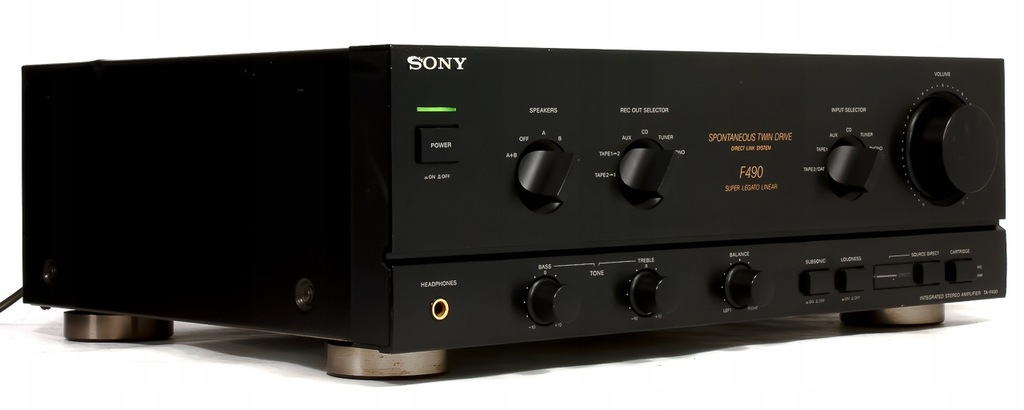 SONY TA-F490 WYSOKI MODEL WZMACNIACZA STEREO - 13122132181 - oficjalne ...