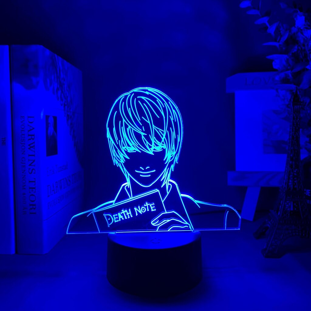 Death Light rysunek akrylowa LED lampka nocna Anim - 12653280609 ...