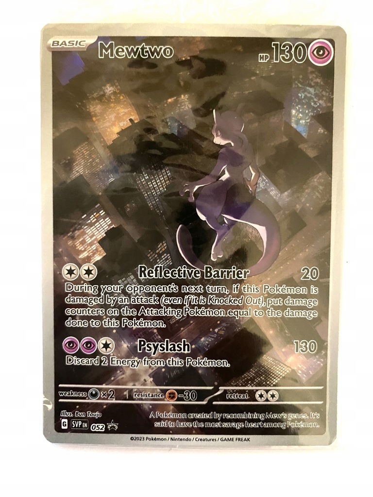 Pokemon 151 Promo Mewtwo (SVP 052) - 14439769585 - oficjalne archiwum ...