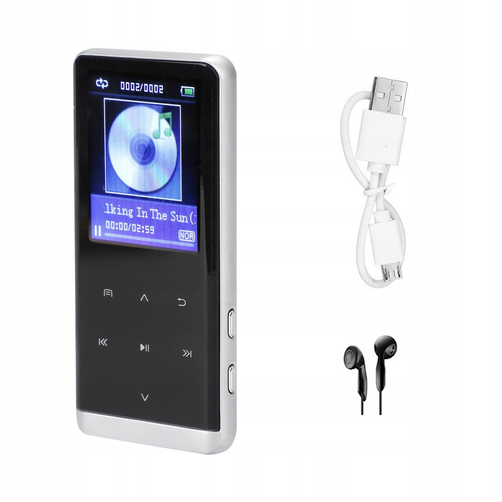 ODTWARZACZ MP3/MP4 FM 8GB HIFI DOTYKOWY USB OLED - 12822404952 - oficjalne archiwum Allegro
